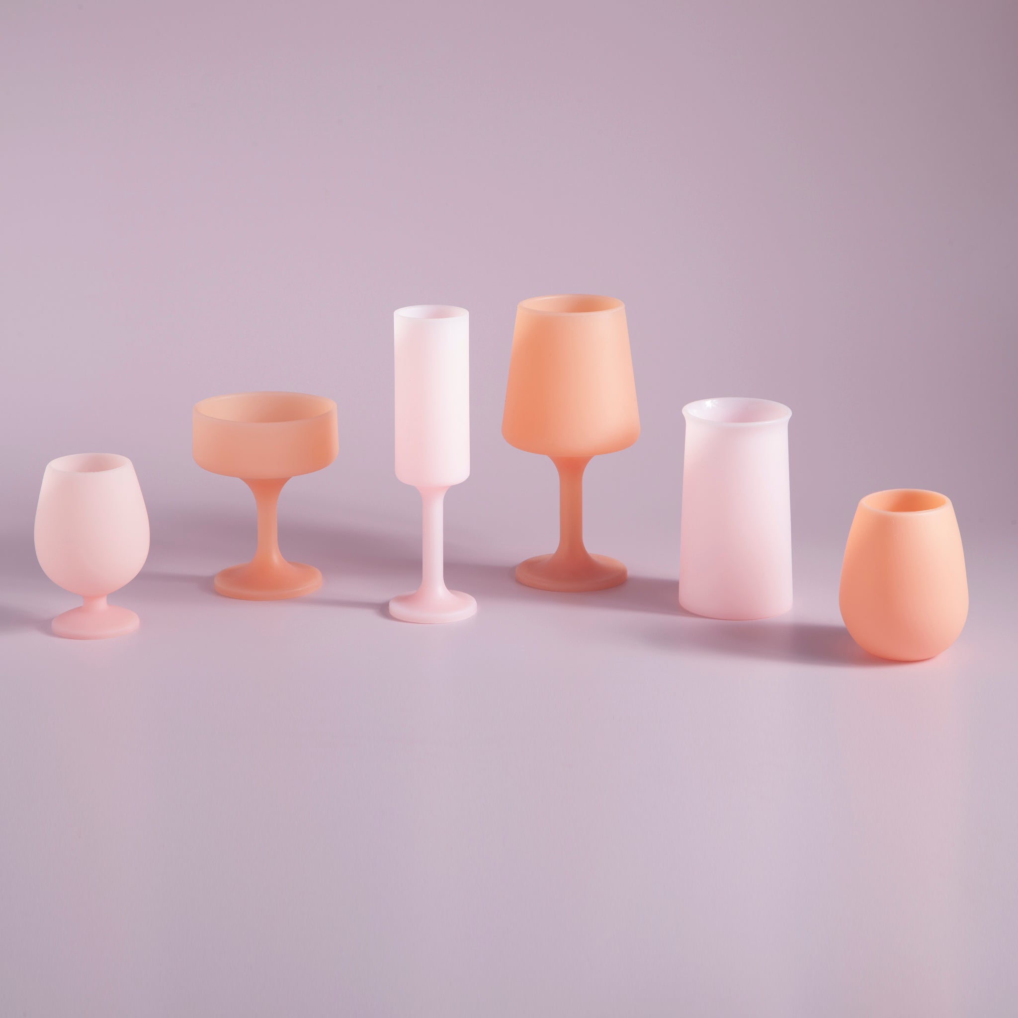 peach + petal | swepp | silicone unbreakable wine glasses – porter ...